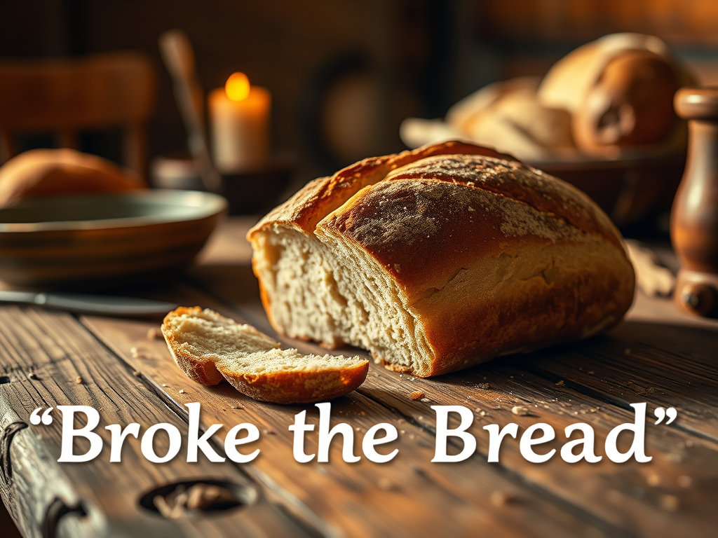 Resurrection Power Broke The Bread – Heavenly Word -Divine Devotional