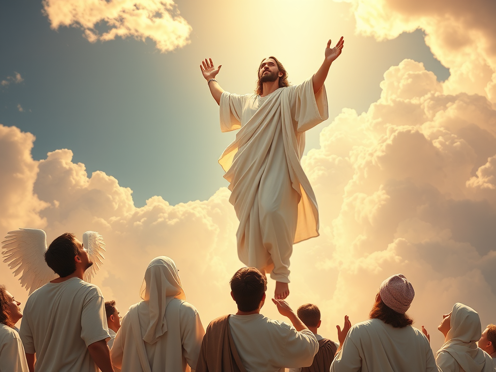 Resurrection Power Ascended to Heaven – Heavenly Word -Divine Devotional