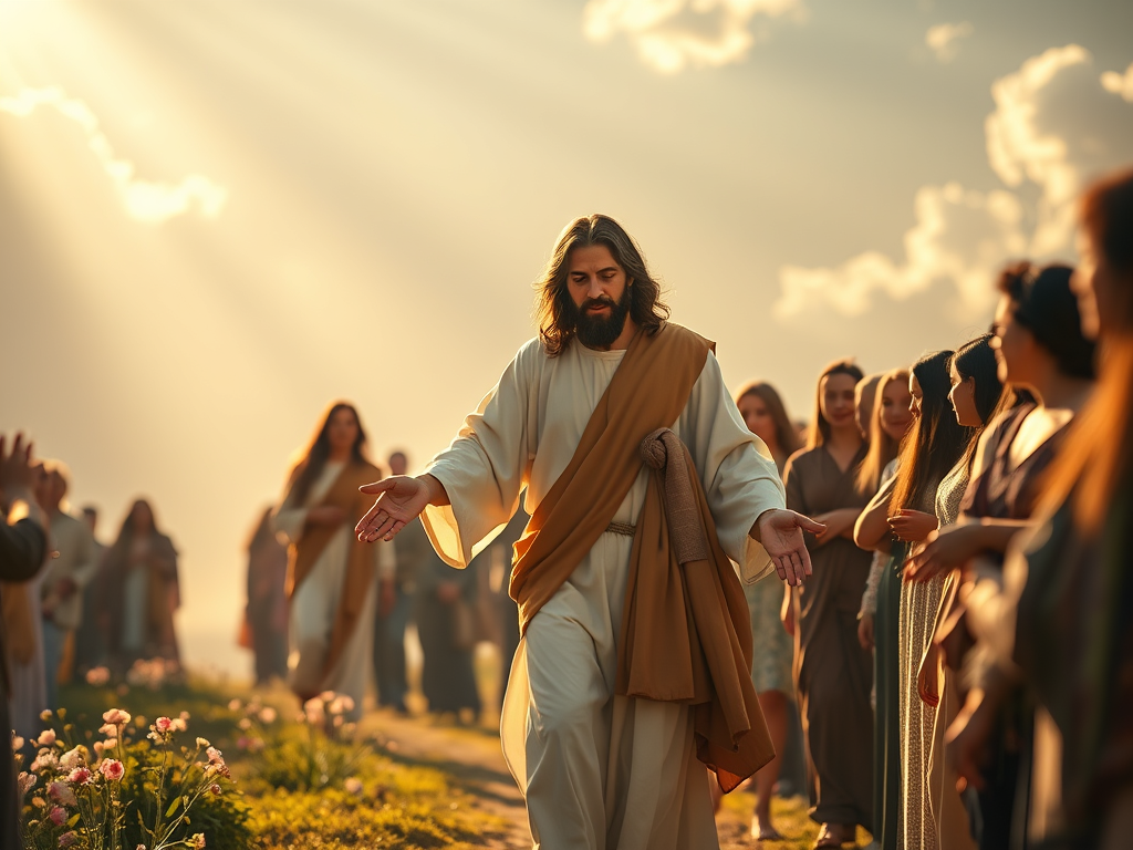 Jesus Christ Visits – Heavenly Word -Divine Devotional