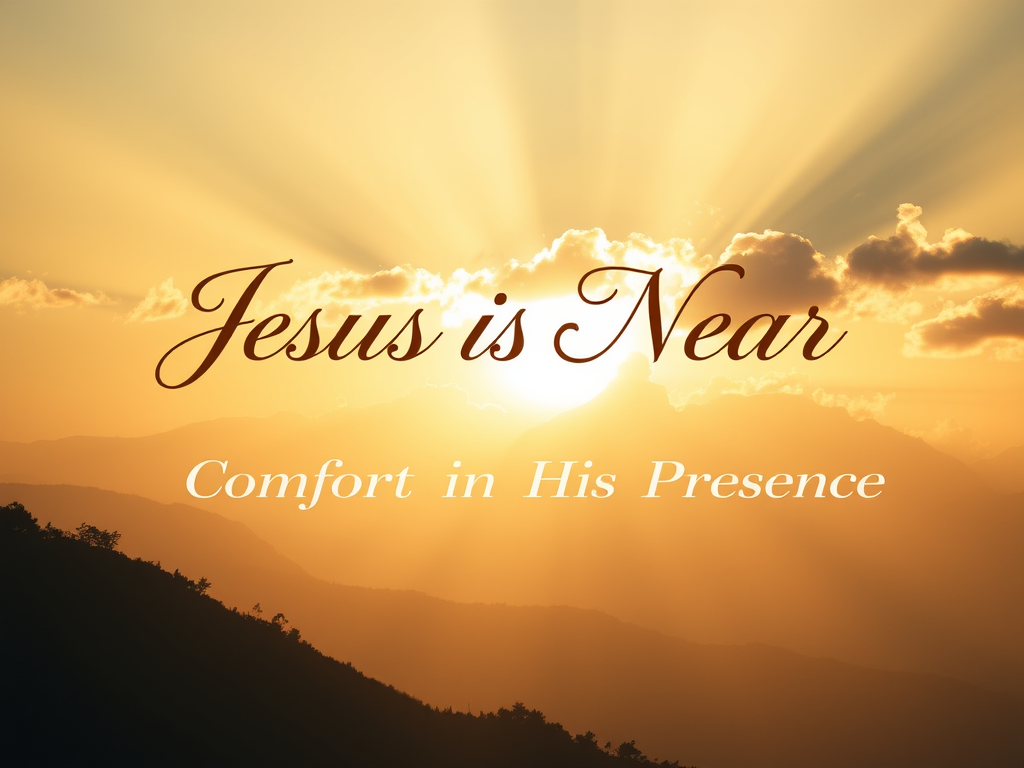 Jesus Christ Near – Heavenly Word -Divine Devotional