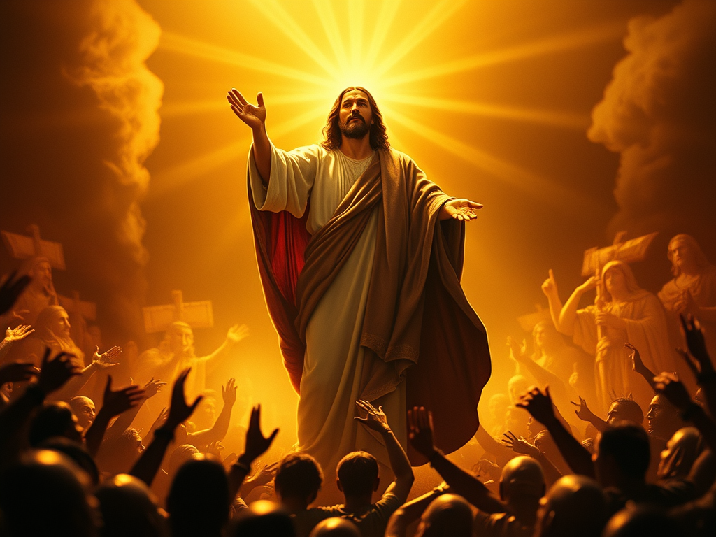 Jesus Christ Burns – Heavenly Word -Divine Devotional