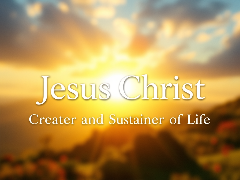 Jesus Christ Source – Heavenly Word -Divine Devotional