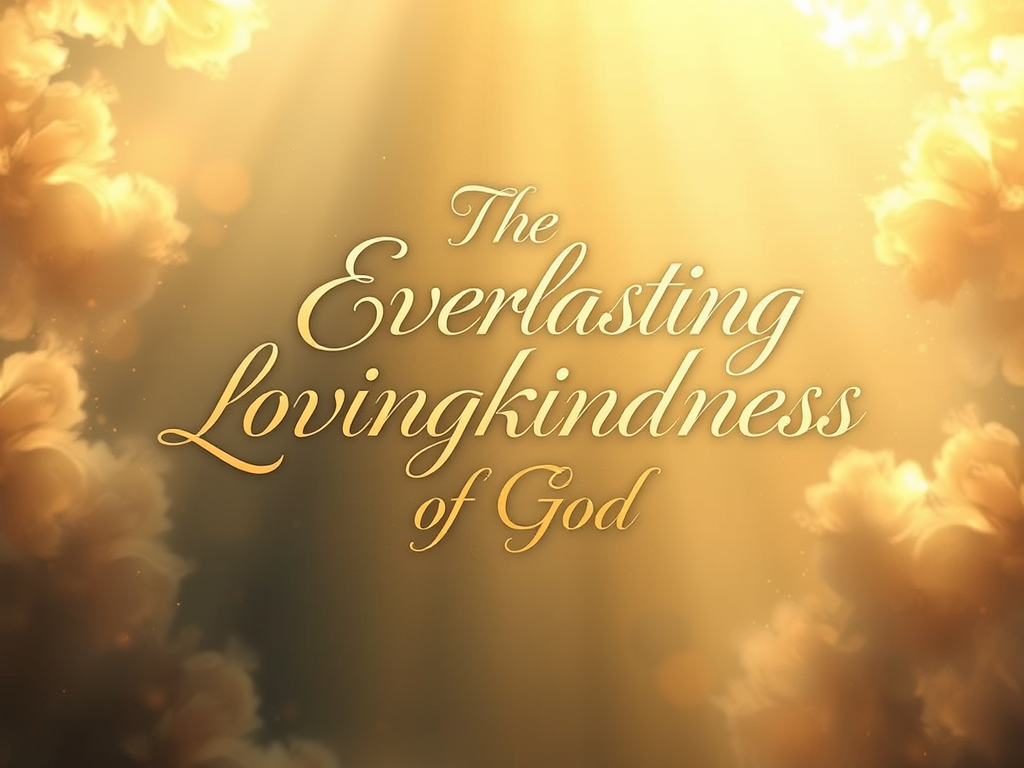 Jesus Christ LovingKindness – Heavenly Word -Divine Devotional