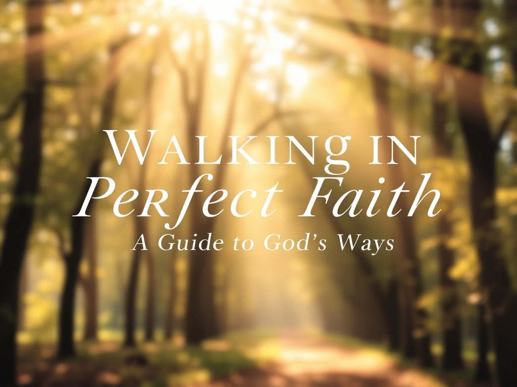 Jesus Christ Perfect – Heavenly Word -Divine Devotional